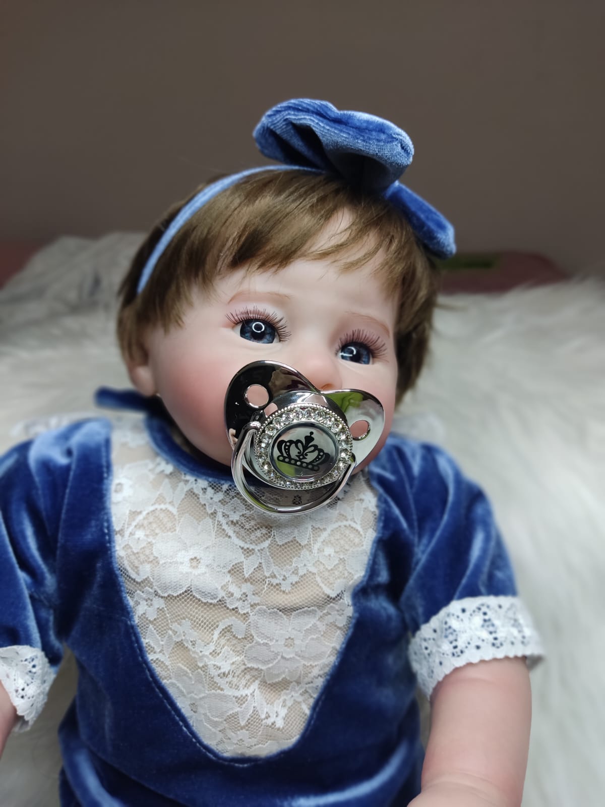 Bebê Reborn Raven - Sonho de Menina - Bebê Boneca Reborn