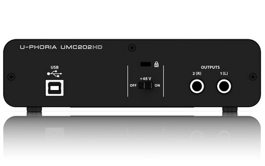 Interface de Áudio Behringer UMC-202HD USB MIDI - Look Music ...