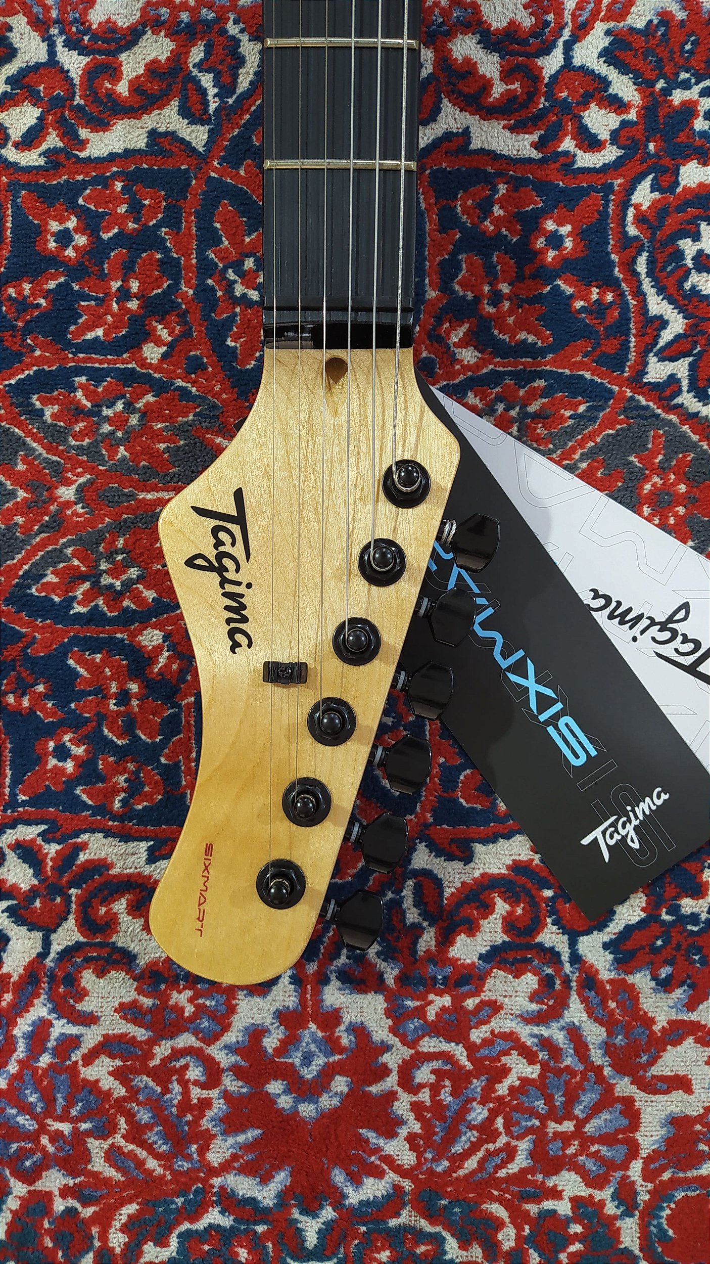 Guitarra Tagima Sixmart Com Efeitos FX CA E/BK - Look Music ...