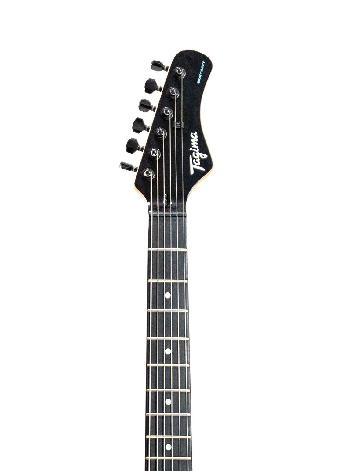 Guitarra Tagima Sixmart Strato 2S 1H FX MDSV E/BK Escala Escura - Look Music Instrumentos Musicais