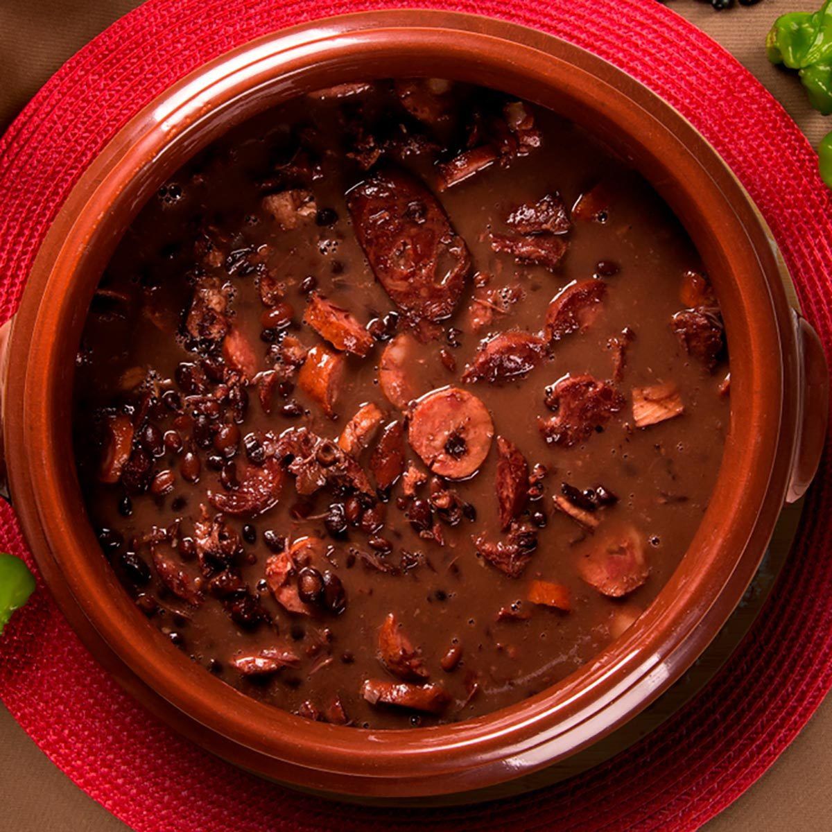 Rechaud Caçarola Sopa Feijoada n5 8l Em Cerâmica De Barro - Gogupo ...