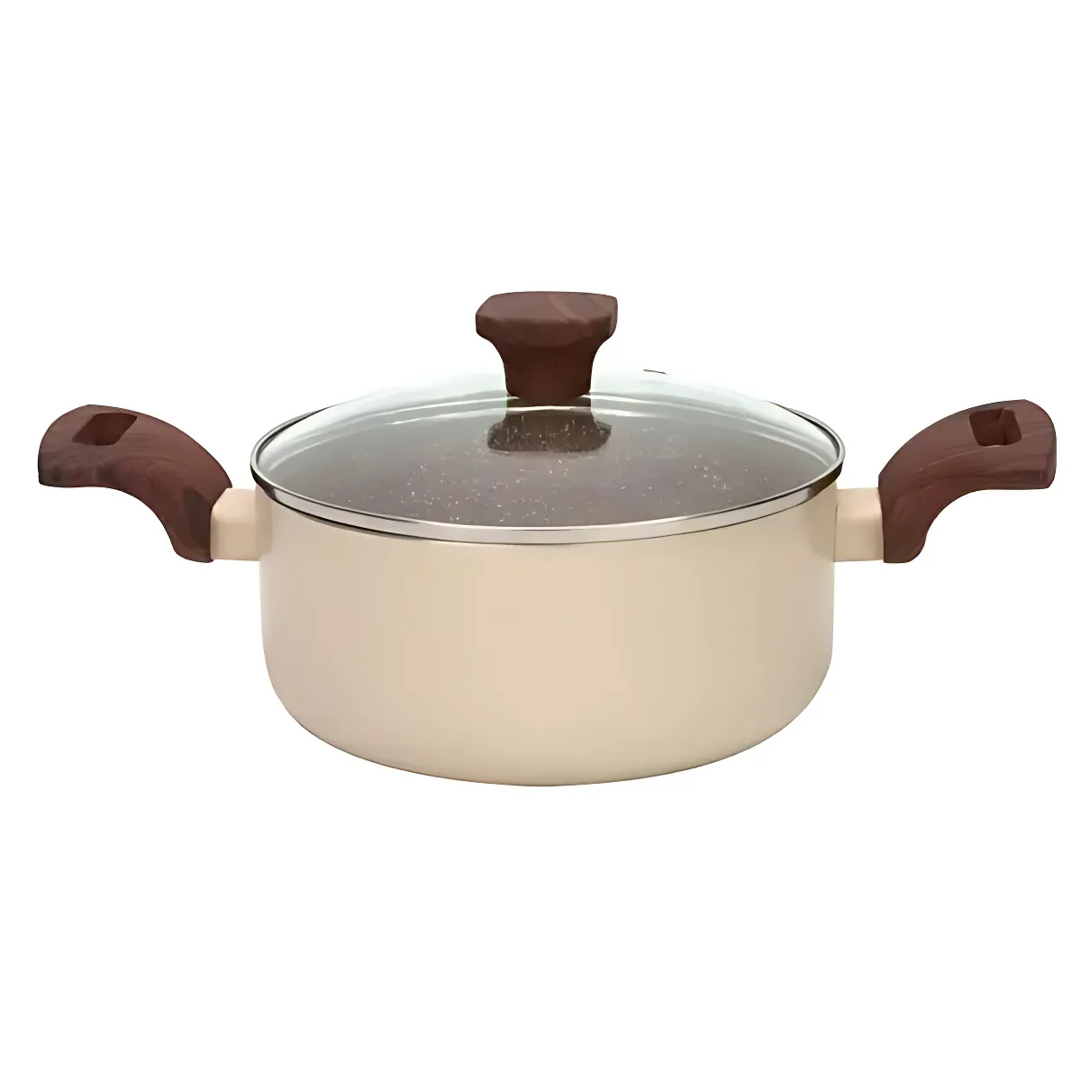 Jogo de 5 Panelas Alumínio Indução Pratic Cook Crema Mimo Style ...