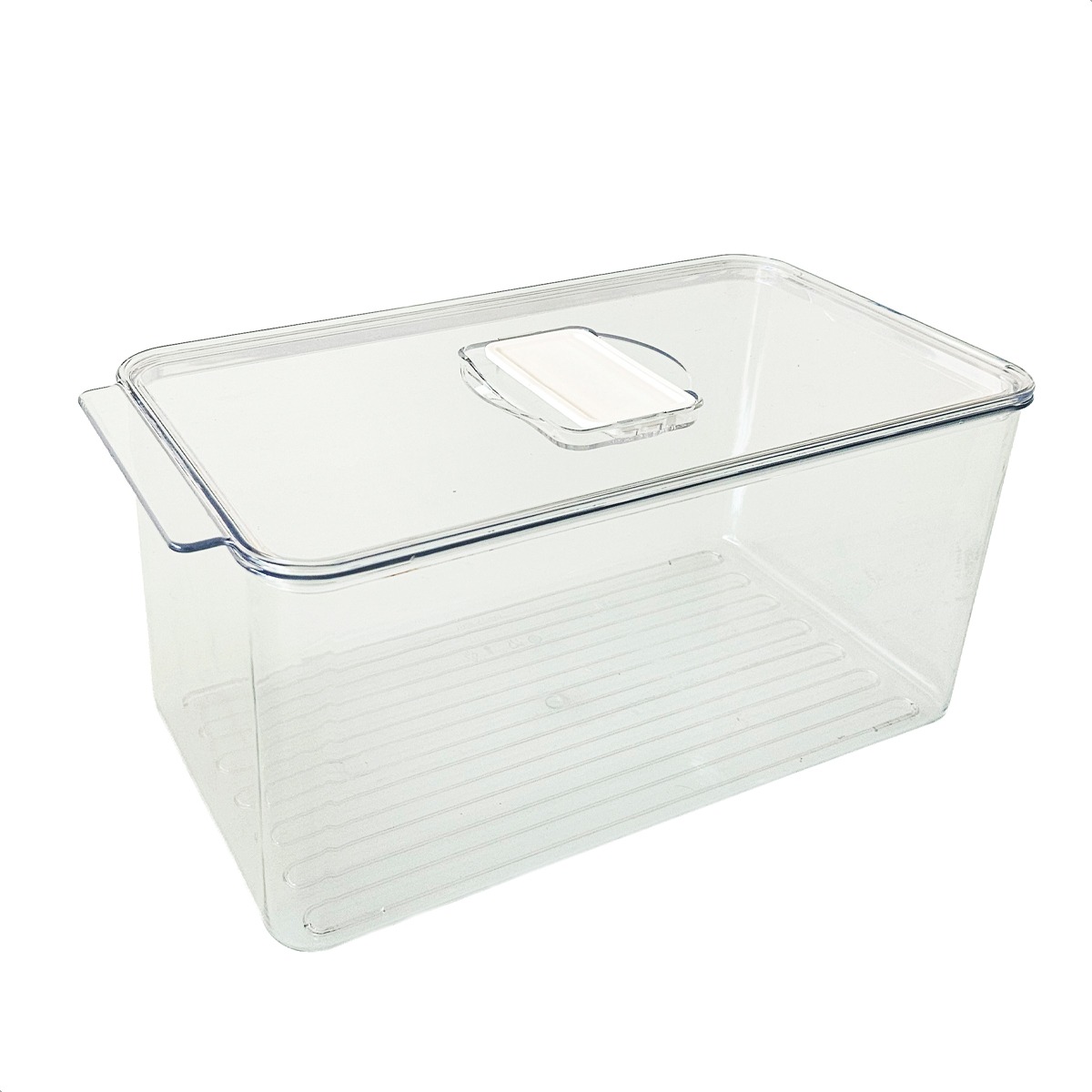 Organizador de Geladeira Jhamba 3 Divisórias 5,7L Caixa Plástica ...