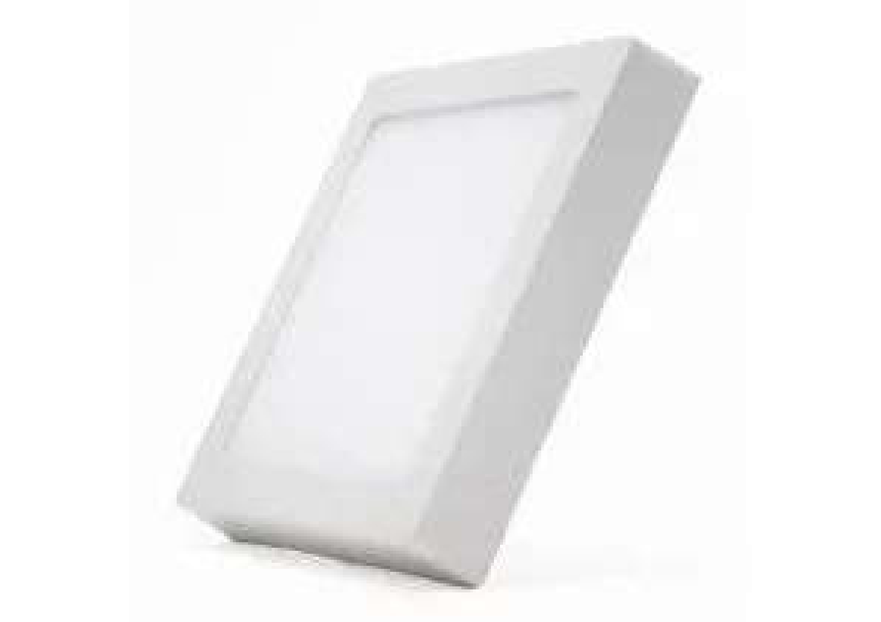 Kit 10 Luminária Plafon LED 25W 30x30 Quadrado Sobrepor Branco Frio ...