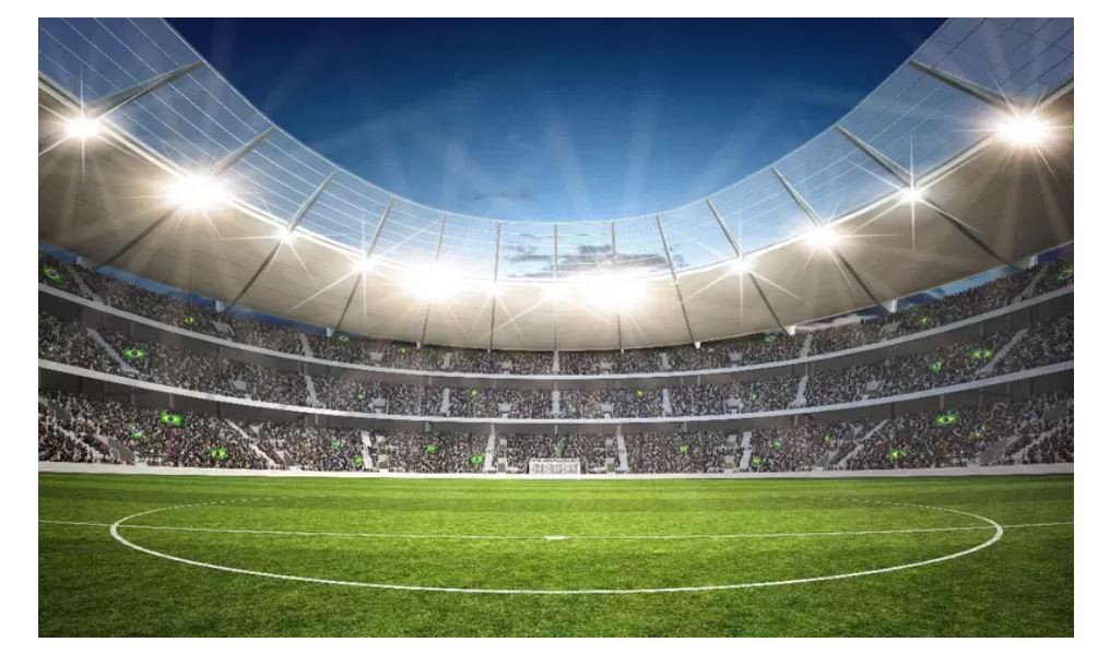 Refletor Holofote LED 2000W SMD IP66 A prova D'Água Branco Frio 6500k ...