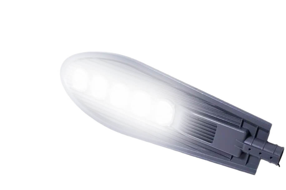 Kit 5 Luminária Pública Petala LED 250W Para Poste De Rua Cob Branco F ...