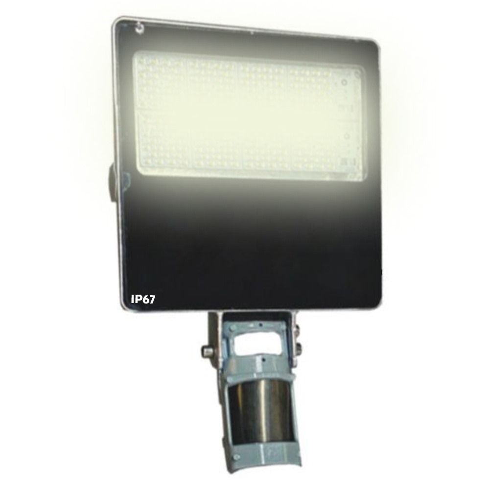 Luminária Pública LED 100W IP67 Com Base Para Rele Inmetro 165LM/W ...