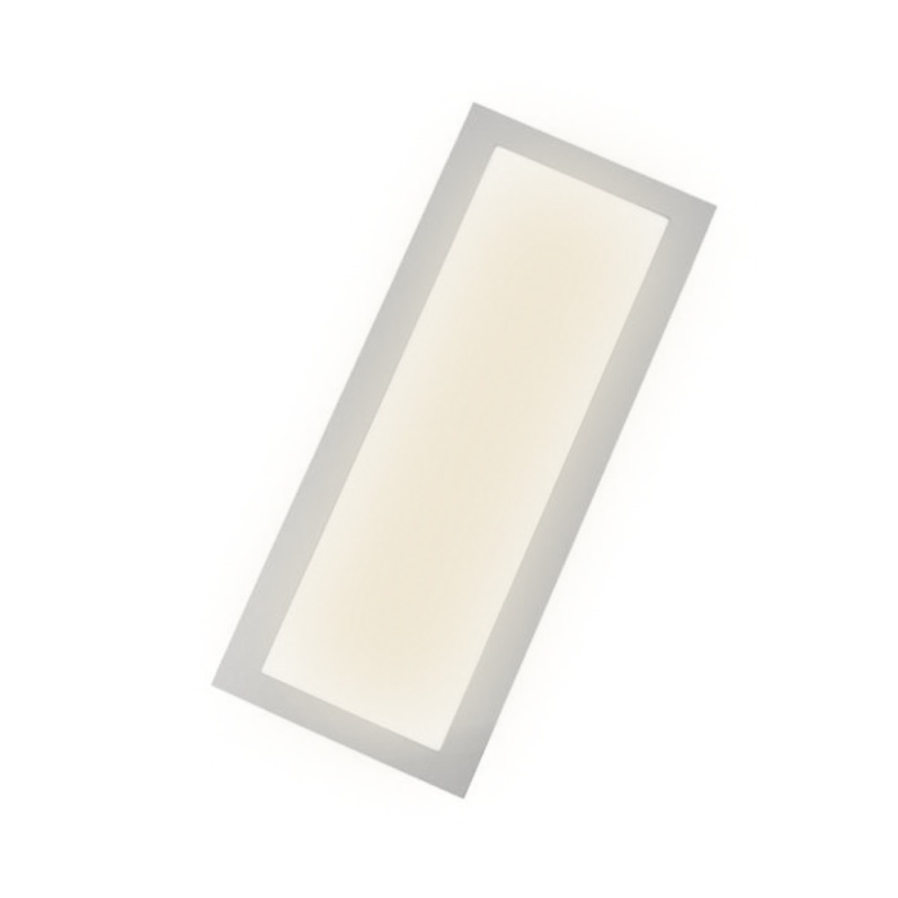 Luminária Plafon LED Slim 40W 30x60 Retangular Embutir Branco ...