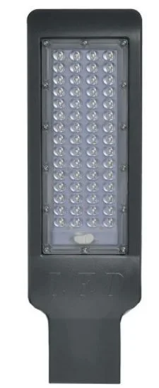 Kit 10 Luminária Pública LED 50W Para Poste de Rua SMD Branco Frio ...