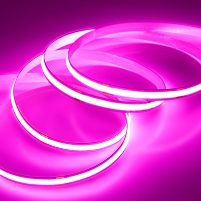 Fita LED 5 Metros 12v Cob 3528 IP20 320 Leds Rosa - Sustenta Led - A ...