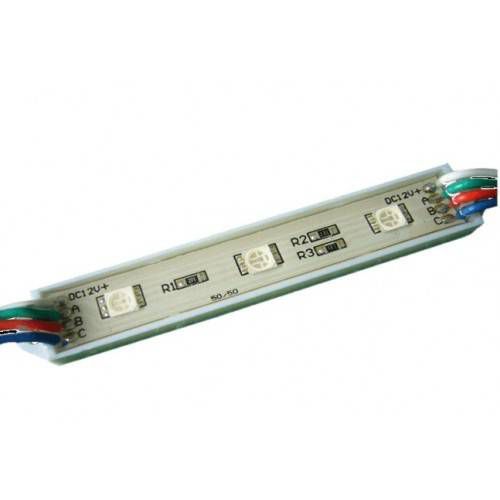 Módulo de LED 5050 SMD 3 LEDs RGB Multicolorido - Sustenta Led - A ...