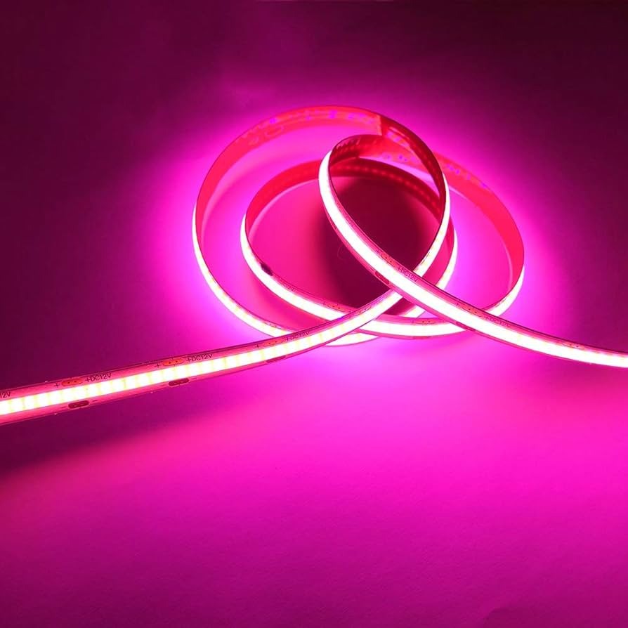 Fita LED COB 100 Metros Flexivel 280 LEDs Rosa - Sustenta Led - A maior ...