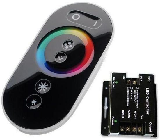 Controlador Touch LED RGB controle Para Fita - Sustenta Led - A maior ...