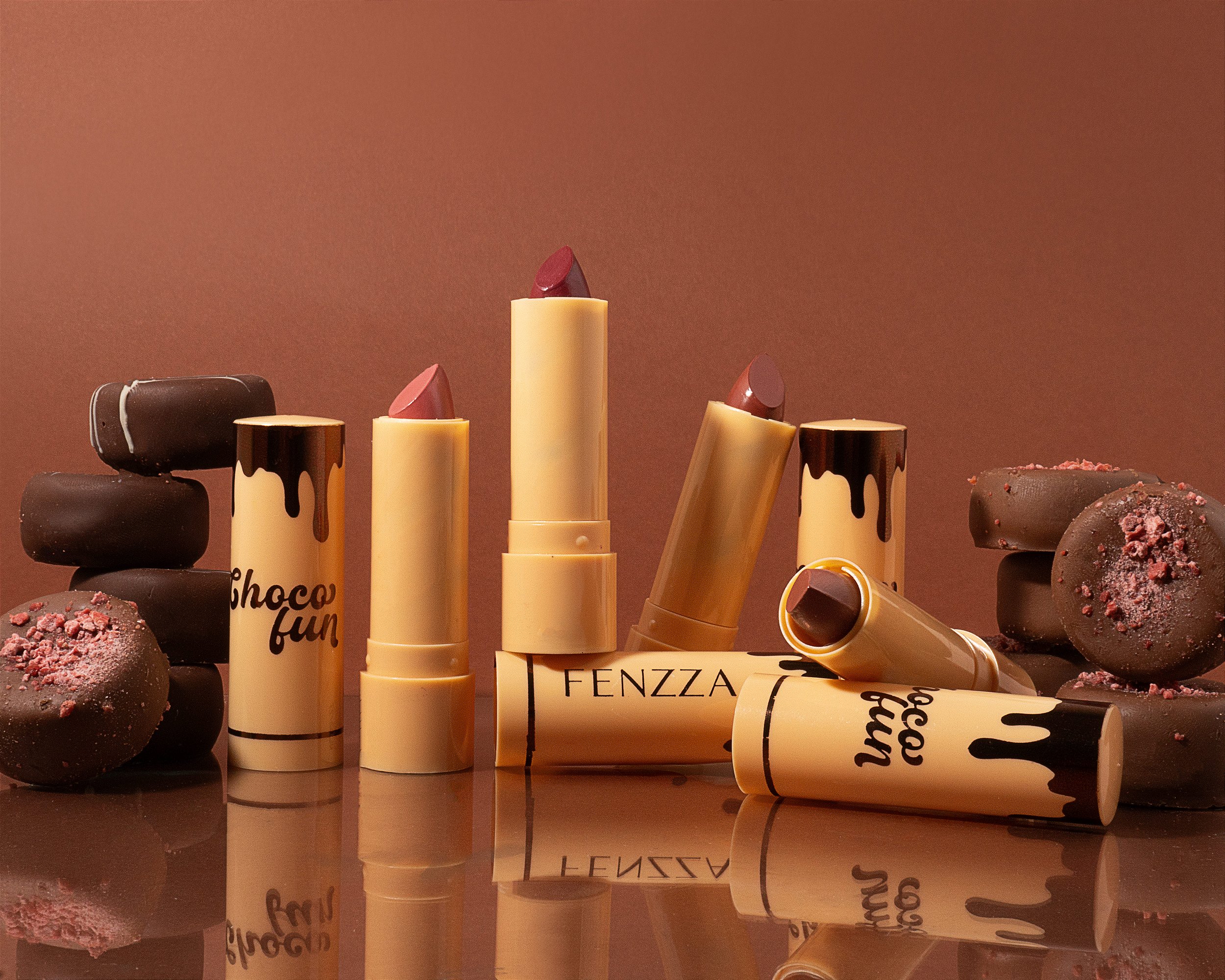 BATOM SOFT MATTE CHOCO FUN - Loja Fenzza Make Up