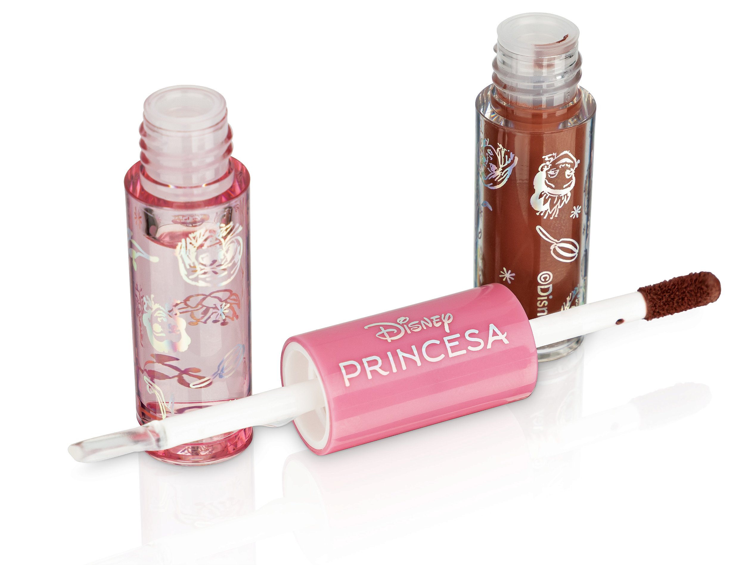 DUO DE BATOM E GLOSS PRINCESAS - FENZZA - Loja Fenzza Make Up