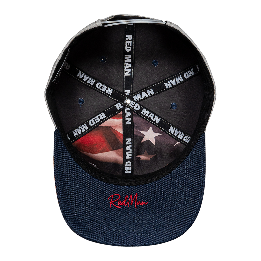 BONÉ RED MAN RM SNAPBACK - RED 1207 - Red Man Brand