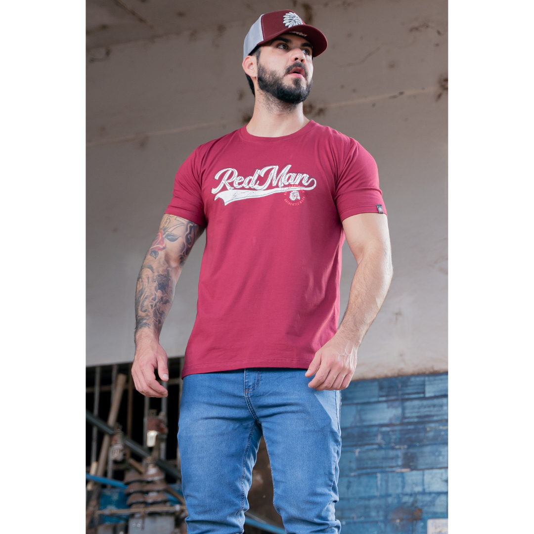 Camiseta Redman - RED 1004 - Red Man Brand