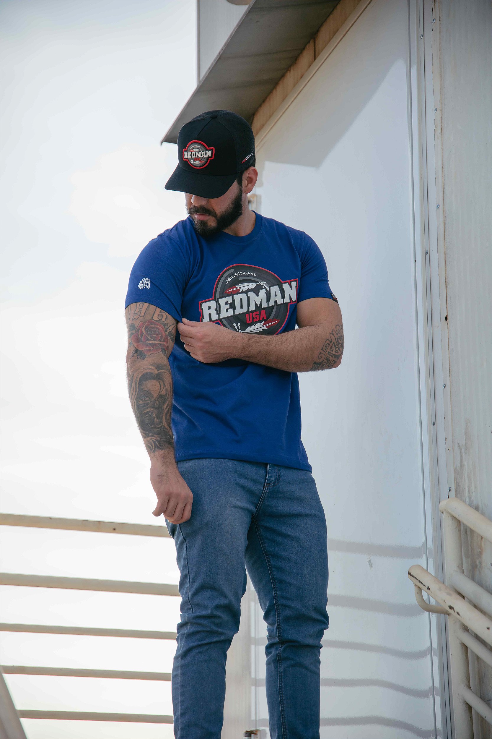 Camiseta Redman - RED 1054 - Red Man Brand