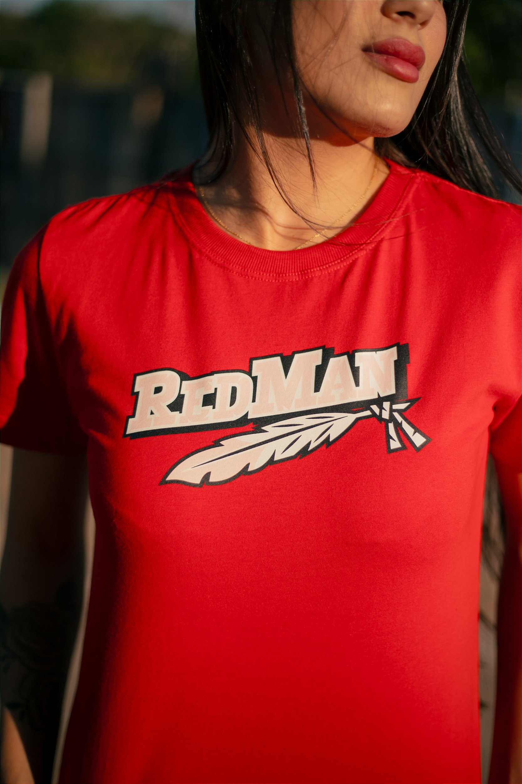 T-SHIRT REDMAN SNOWFALL - FEMININA 063 - Red Man Brand