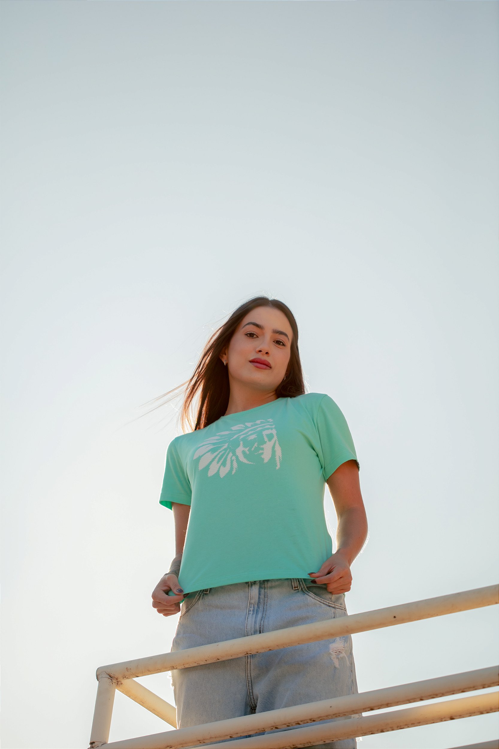 T-SHIRT REDMAN SNOWFALL - FEMININA 066 - Loja Virtual | Red Man