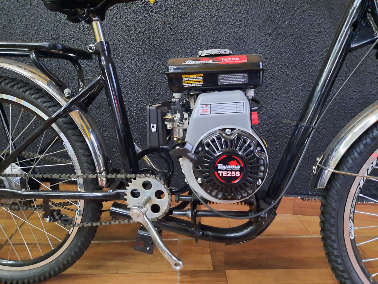 Bicicleta Motorizada 80CC 4 Tempos Mão Bikes Aro 24 - Mão Bikes ...