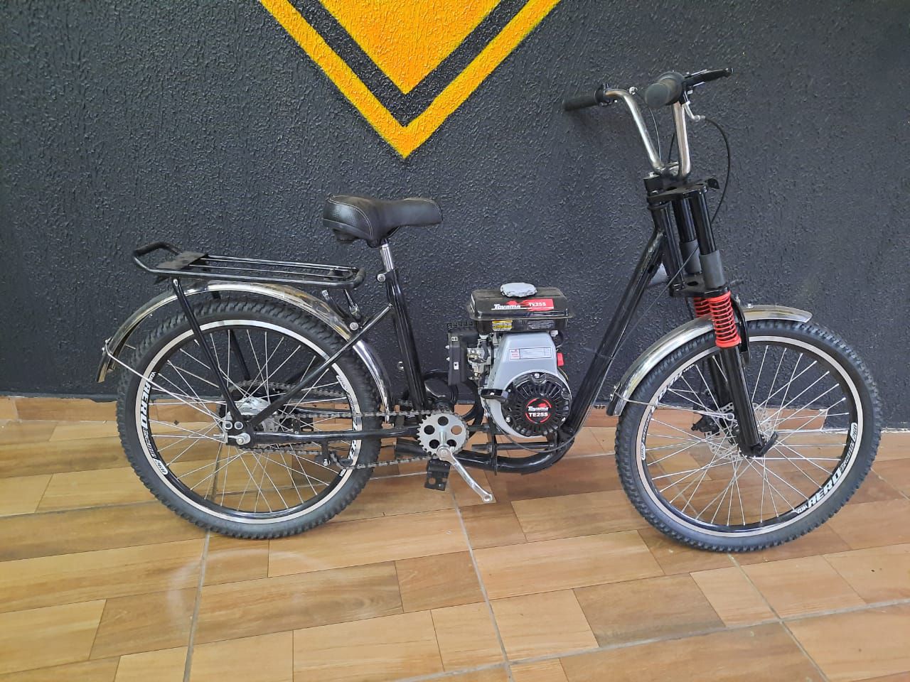Bicicleta Motorizada 80CC 4 Tempos Mão Bikes Aro 24 - Mão Bikes ...