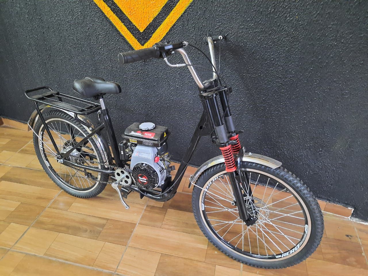 Bicicleta Motorizada 80CC 4 Tempos Mão Bikes Aro 24 - Mão Bikes ...
