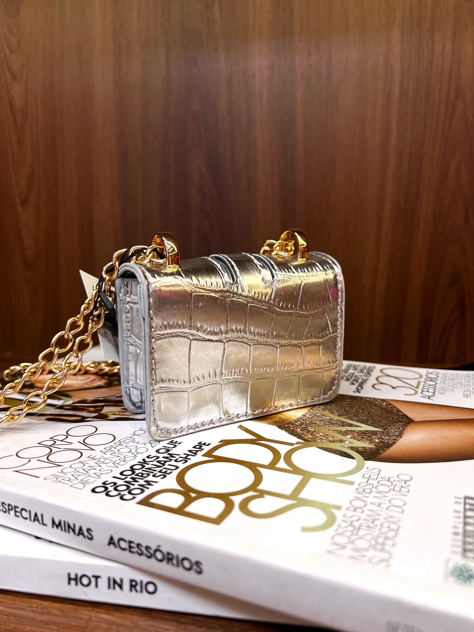 Bolsa Mini Metalizada - Mini Moni