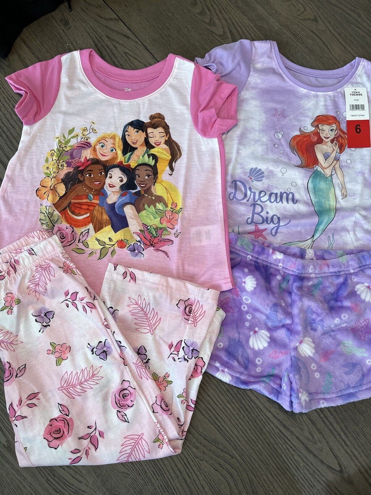 Kit Pijama Princesas com 4 peças Disney - LOB BABY KIDS ARTIGOS INFANTIS