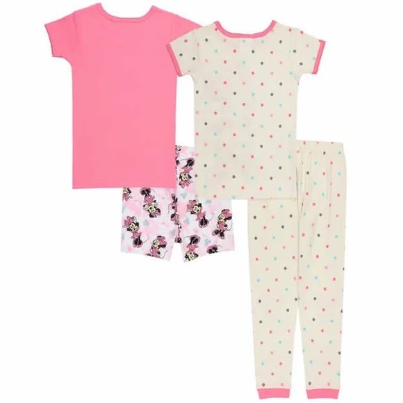 Kit pijama 4 Peças Minnie Disney - LOB BABY KIDS ARTIGOS INFANTIS