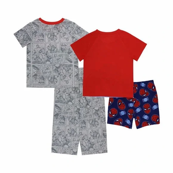 Kit pijama 4 Peças Spider Man Disney - LOB BABY KIDS ARTIGOS INFANTIS