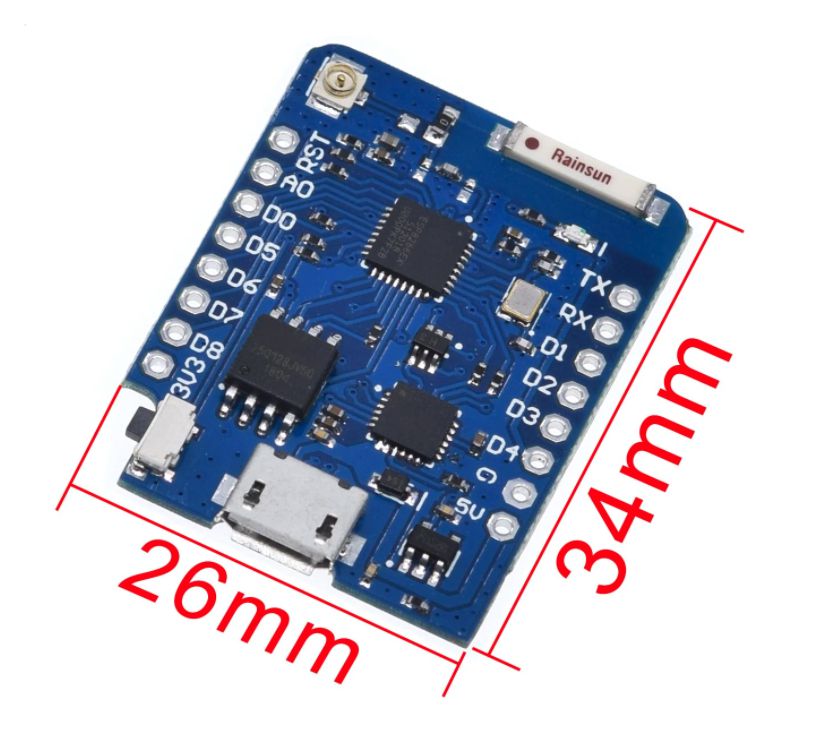 Wemos D1 Mini Pro Wifi Esp8266 16mb Byteflop A Loja De Arduino Em