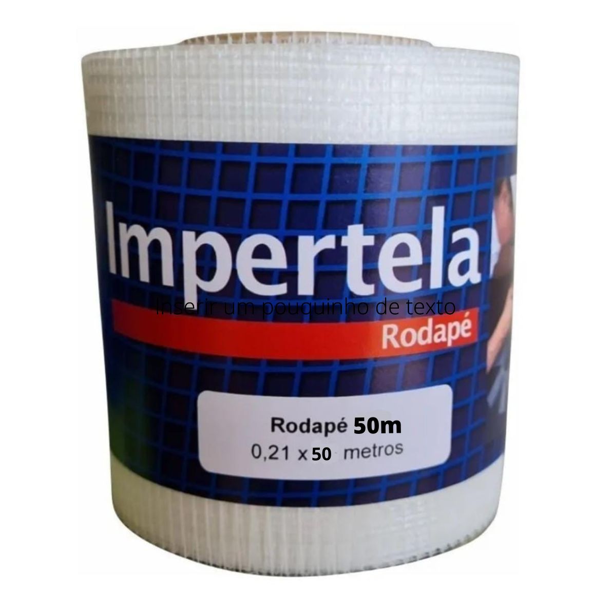 Impertela Tela Pliester Rodapé 0,21x50 - Umidade ou infiltração? Temos ...