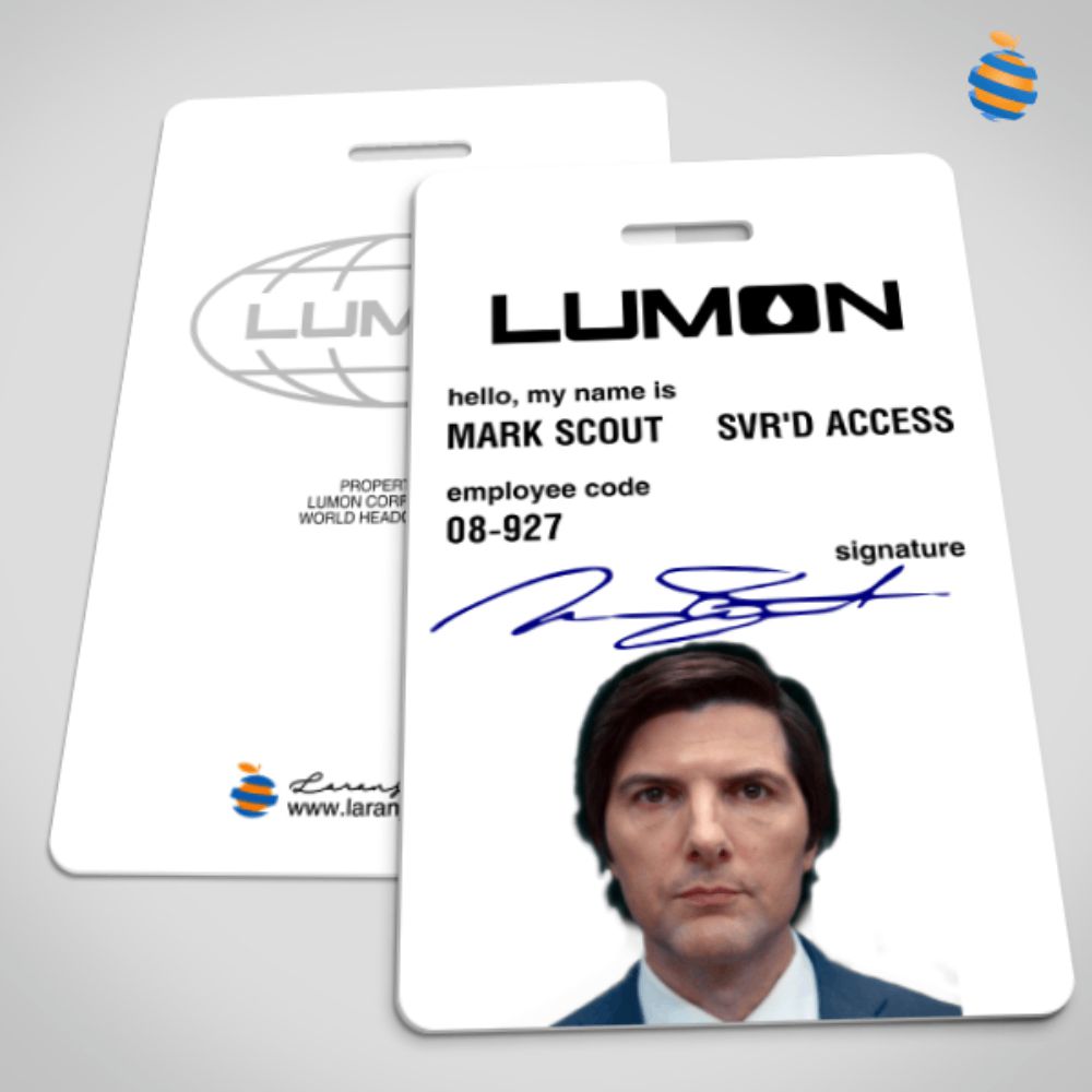 Severance (Ruptura) Lumon Id - Variantes - Laranja Azul - Criações ...