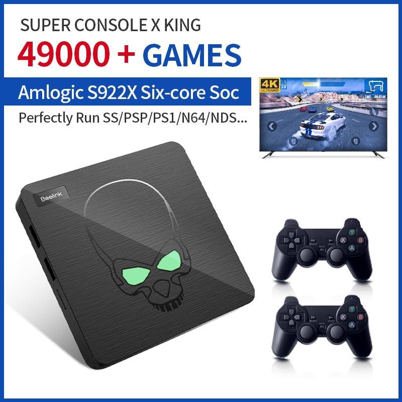 Super Console X GT KING - Retro X Play video game retrô - TV BOX - IPTV ...