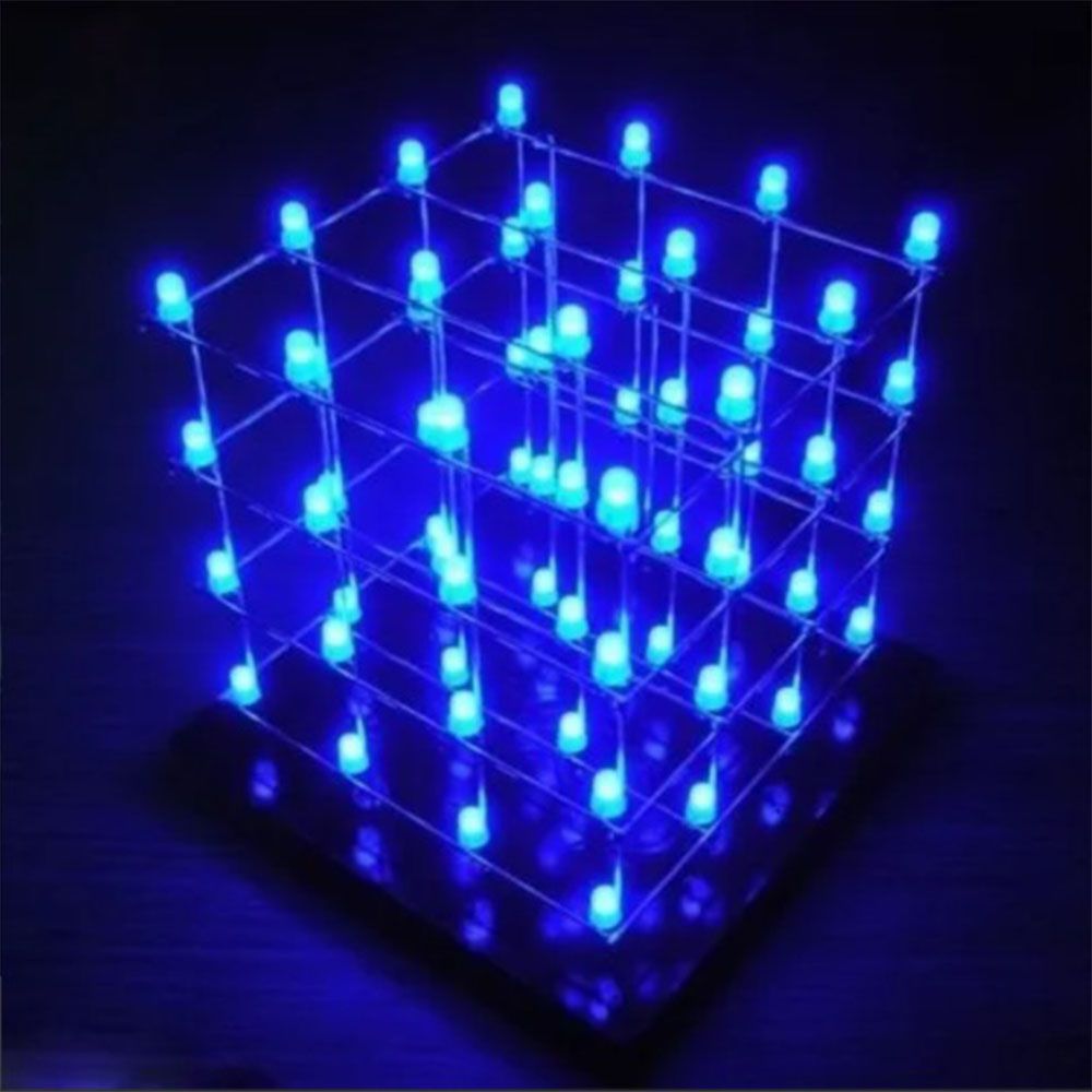 Kit Experimento Cubo de LED - Eletrogate - 12 anos!