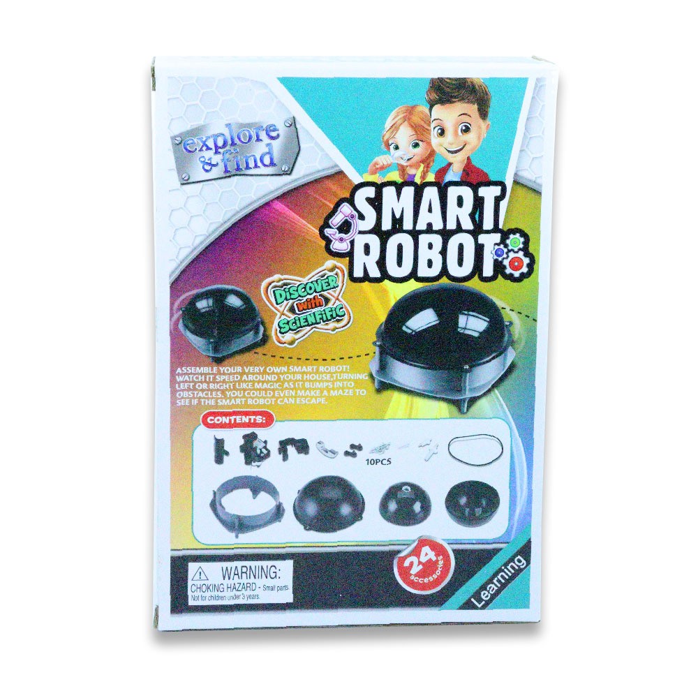 Kit Robô Inteligente Educacional - 24 peças - Eletrogate - 12 anos!