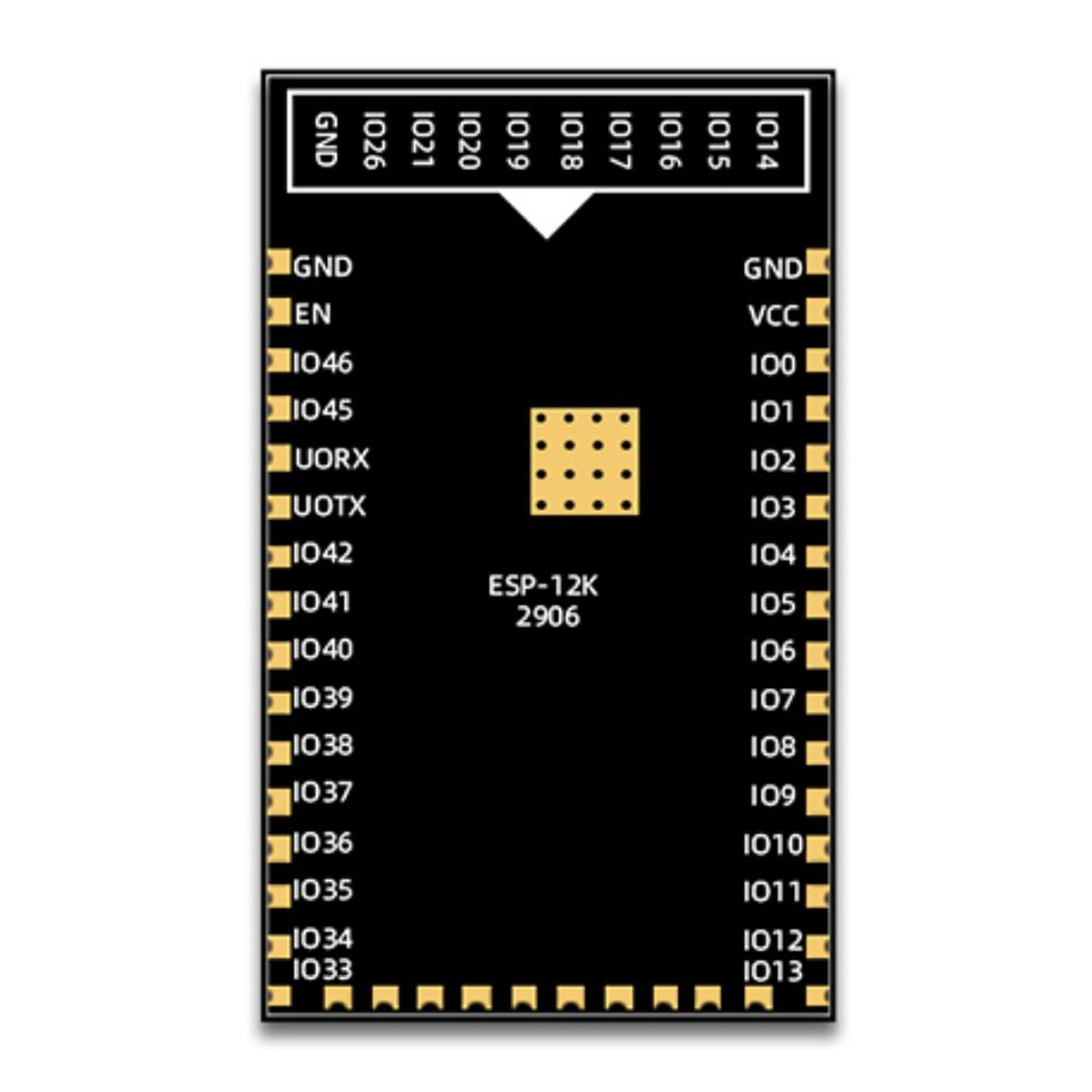 Chip ESP32 S2 ESP-12K - Eletrogate - 12 anos!