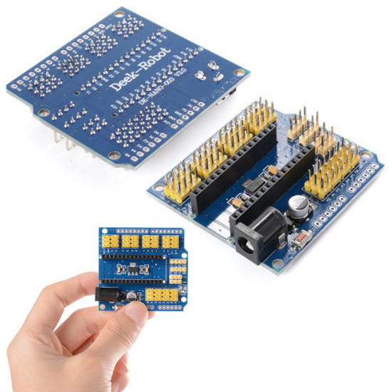 Shield de Expansão para Arduino Nano 3.0 - Eletrogate - 12 anos!
