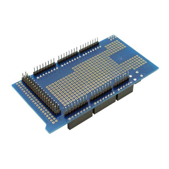 Mega Protoshield para Arduino + Mini Protoboard - Eletrogate - 12 anos!