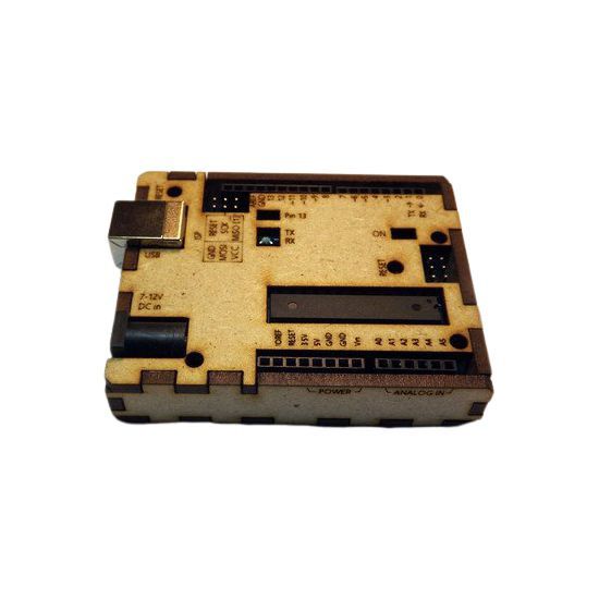 Case para Arduino Uno em MDF - Eletrogate - 12 anos! Case para Arduino Uno em MDF - Eletrogate - 12 anos!