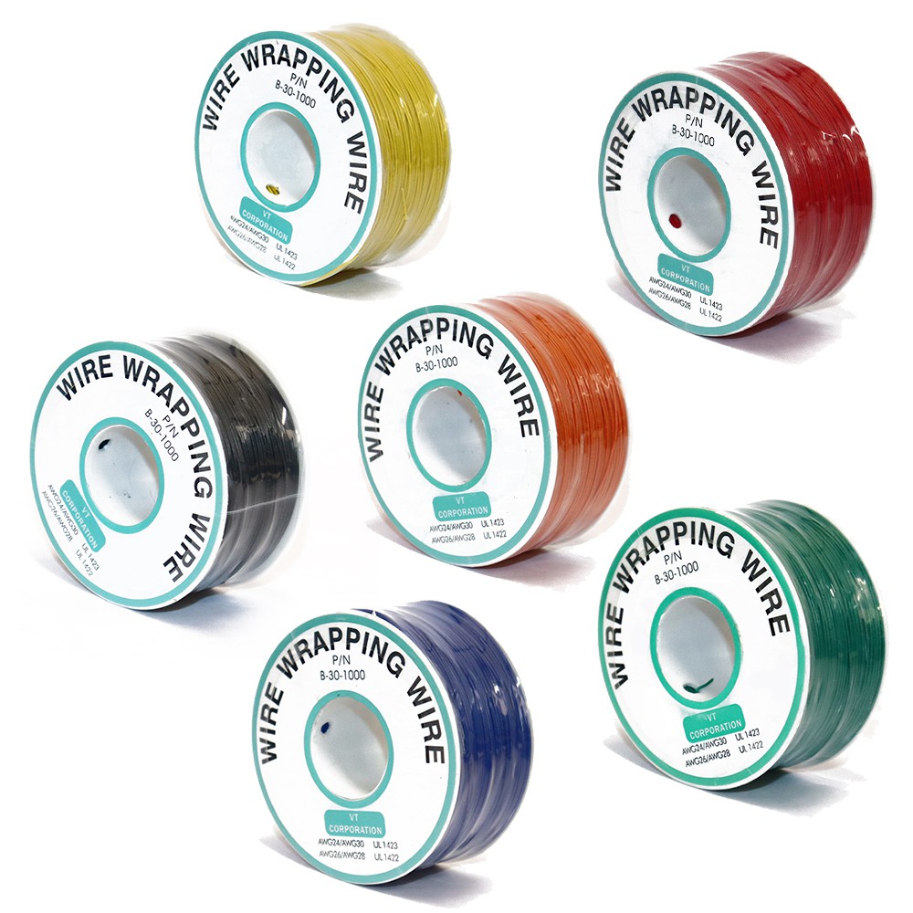 Fio Wire Wrap 250m 30AWG - Eletrogate - 12 anos!