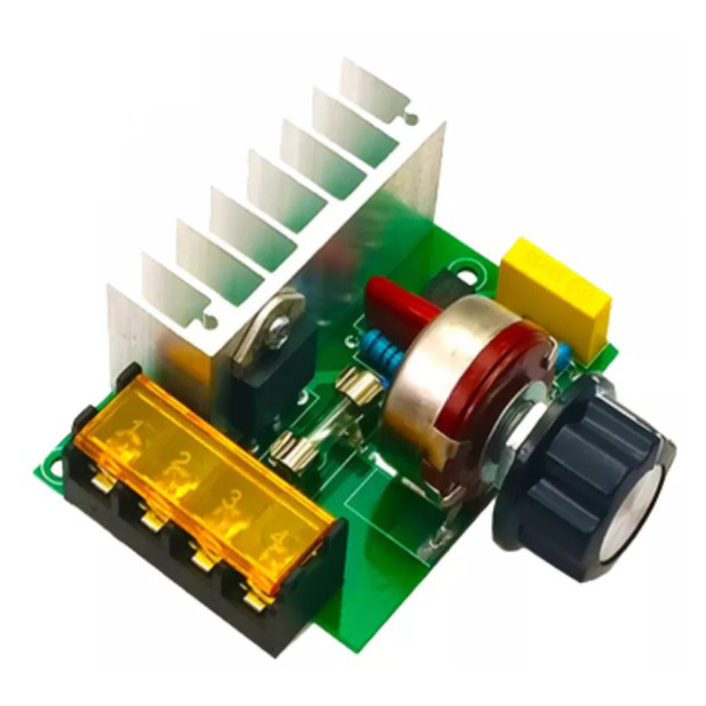 Módulo Dimmer AC 220V 4000W - com Fusível - Eletrogate - 12 anos!