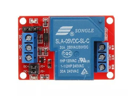 Módulo Relé 5V 30A - Eletrogate - 12 anos!