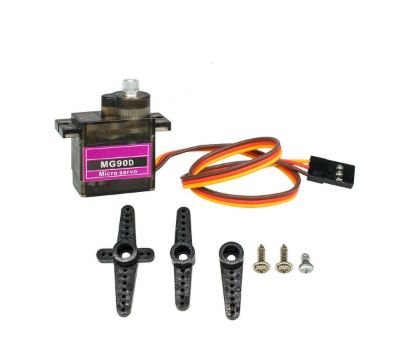 Micro Servo Motor MG90 Metal Gear 360º - Eletrogate - 12 anos!