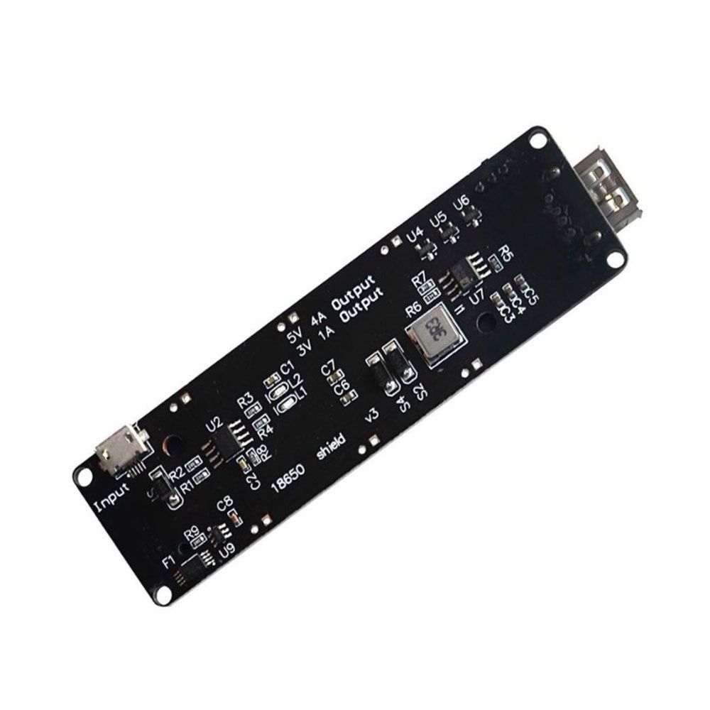 Módulo Shield Bateria 18650 para ESP32 - Eletrogate - 12 anos!