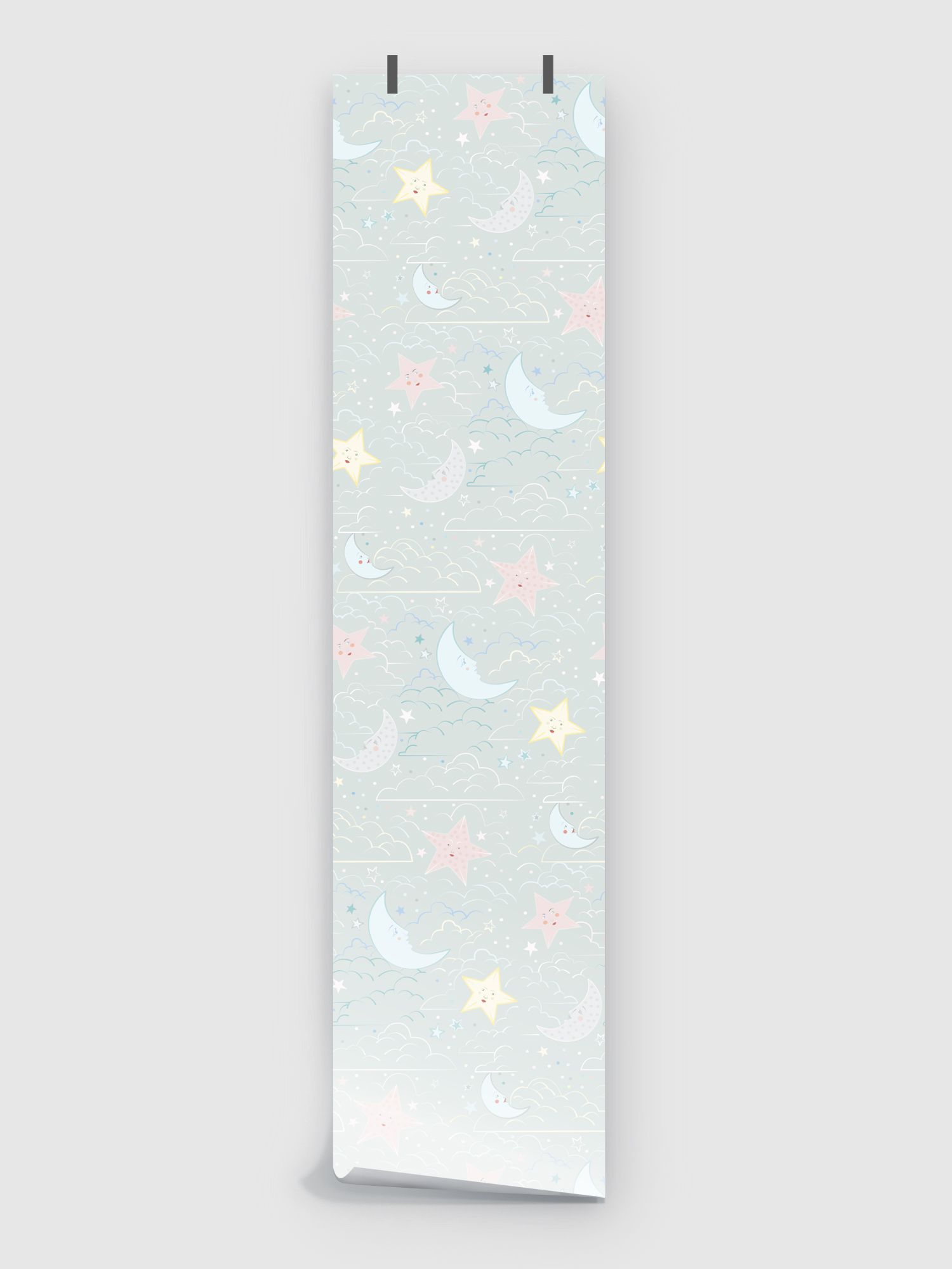 Linha Adesivo Lua Trabalho Kit Cartela Adesivos De Parede Infantil Lua