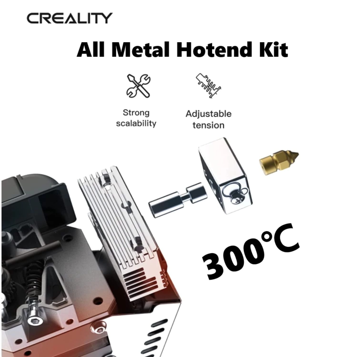 Kit Extrusor Completo Sprite Full Nozzle Kit - Doutor Impresora