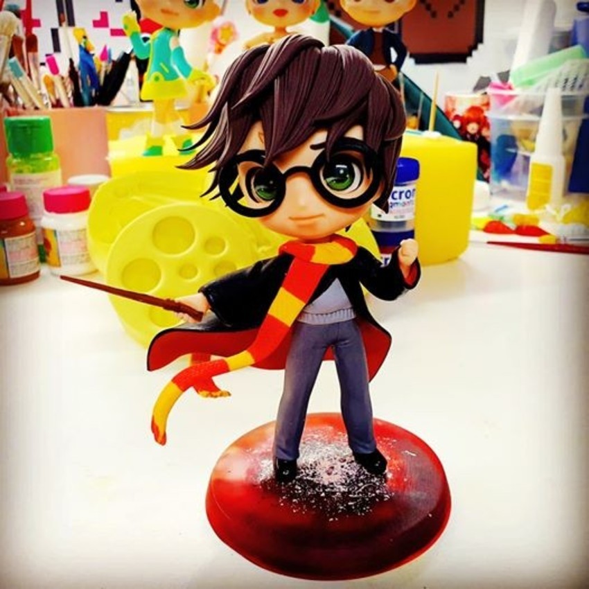 Molde Bip. Chibi Slim Masculino 3D - COMPLETO - BCV - biscuitandocomvivi