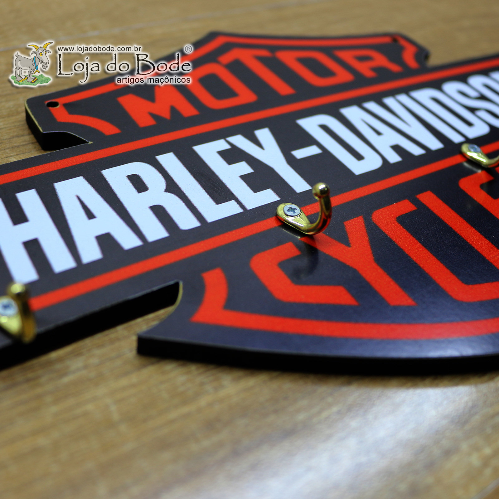 Porta Chaves - Harley Davidson - Loja do Bode - artigos maçônicos [OFICIAL]